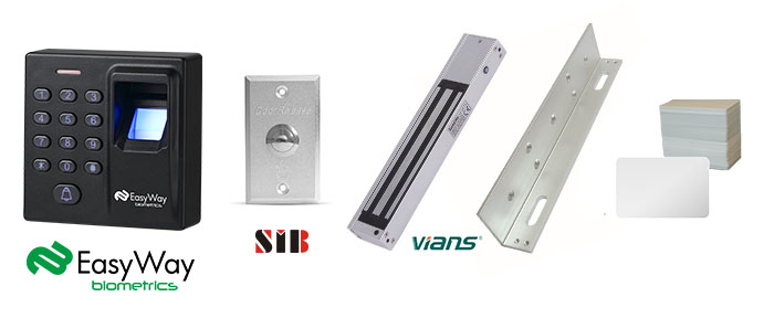 Control de Acceso Biométrico de Huella para Una Puerta: FingerLock