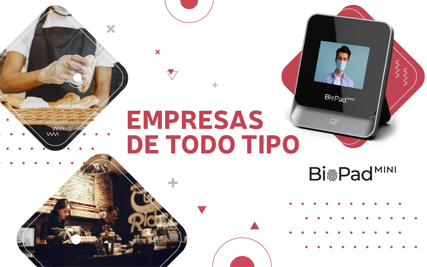 Productos BioPad: Tableta, Terminales y Monitor de Higiene de Manos