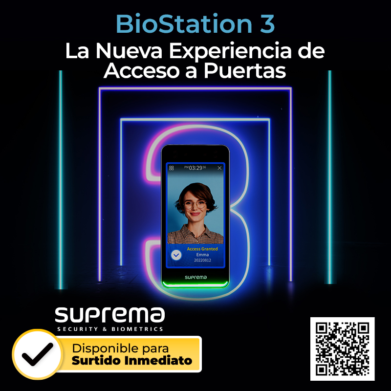 BioStation 3 | Nueva Terminal de Reconocimiento Facial | Suprema