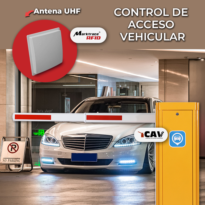 Control de Acceso Vehicular: Barreras Vehiculares y Antenas UHF